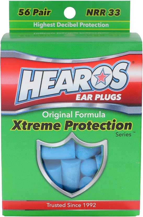 Hearos Xtreme Protection Series Ear Plugs Blue 56 Pair | Desertcart ...