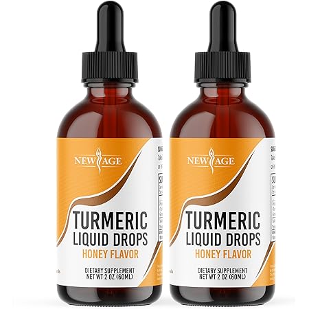 Amazon.com: Turmeric Curcumin Liquid Drops - Natural Joint & Healthy ...