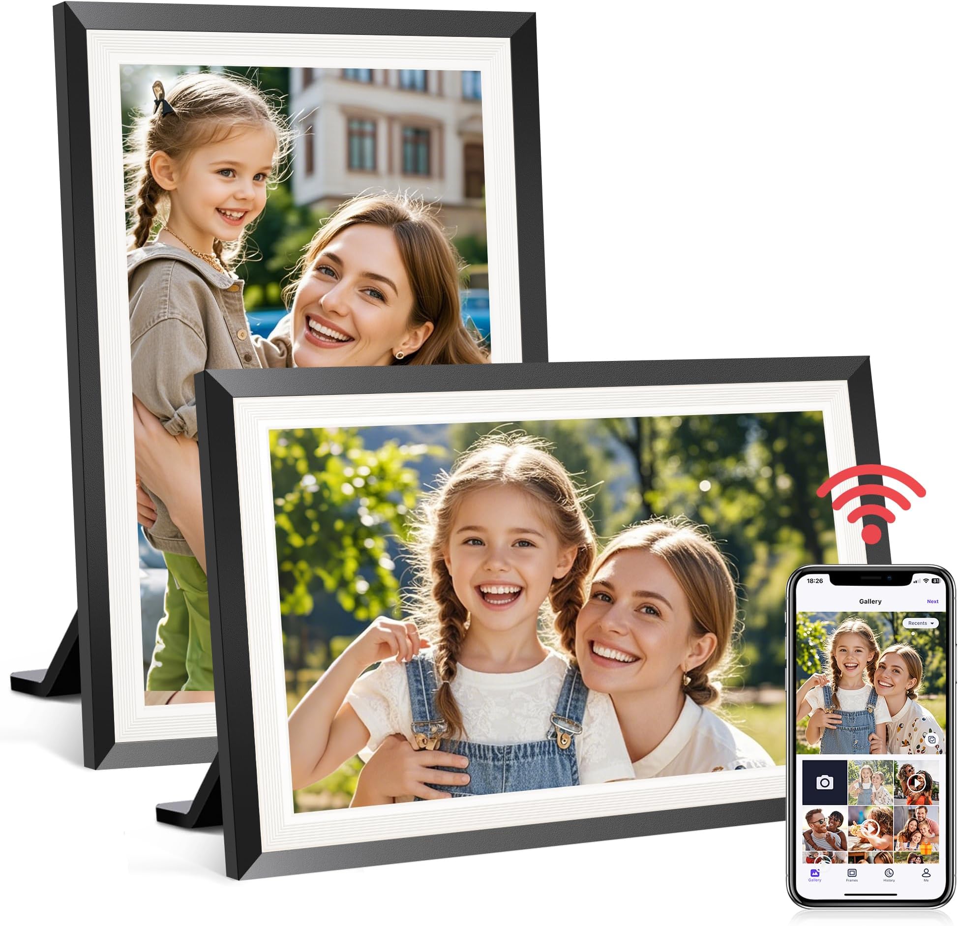 Amazon.com : RCA 10.1" WiFi Digital Picture Frame, Electronic Photo ...