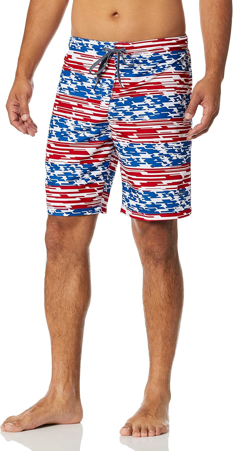 Amazon.com: Speedo Boys Thru Way Stripe E-Board 18'' Bottom : Clothing ...