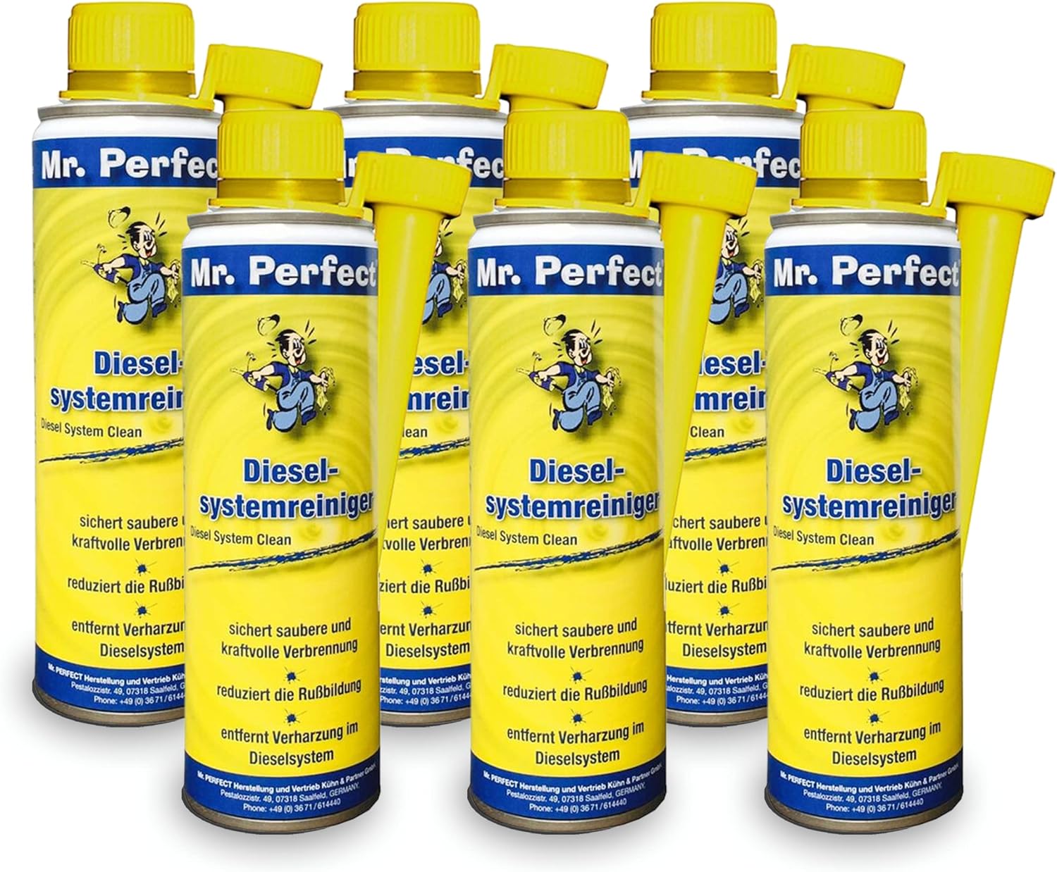 Amazon.fr : Mr.Perfect® Additif nettoyant efficace pour système diesel ...