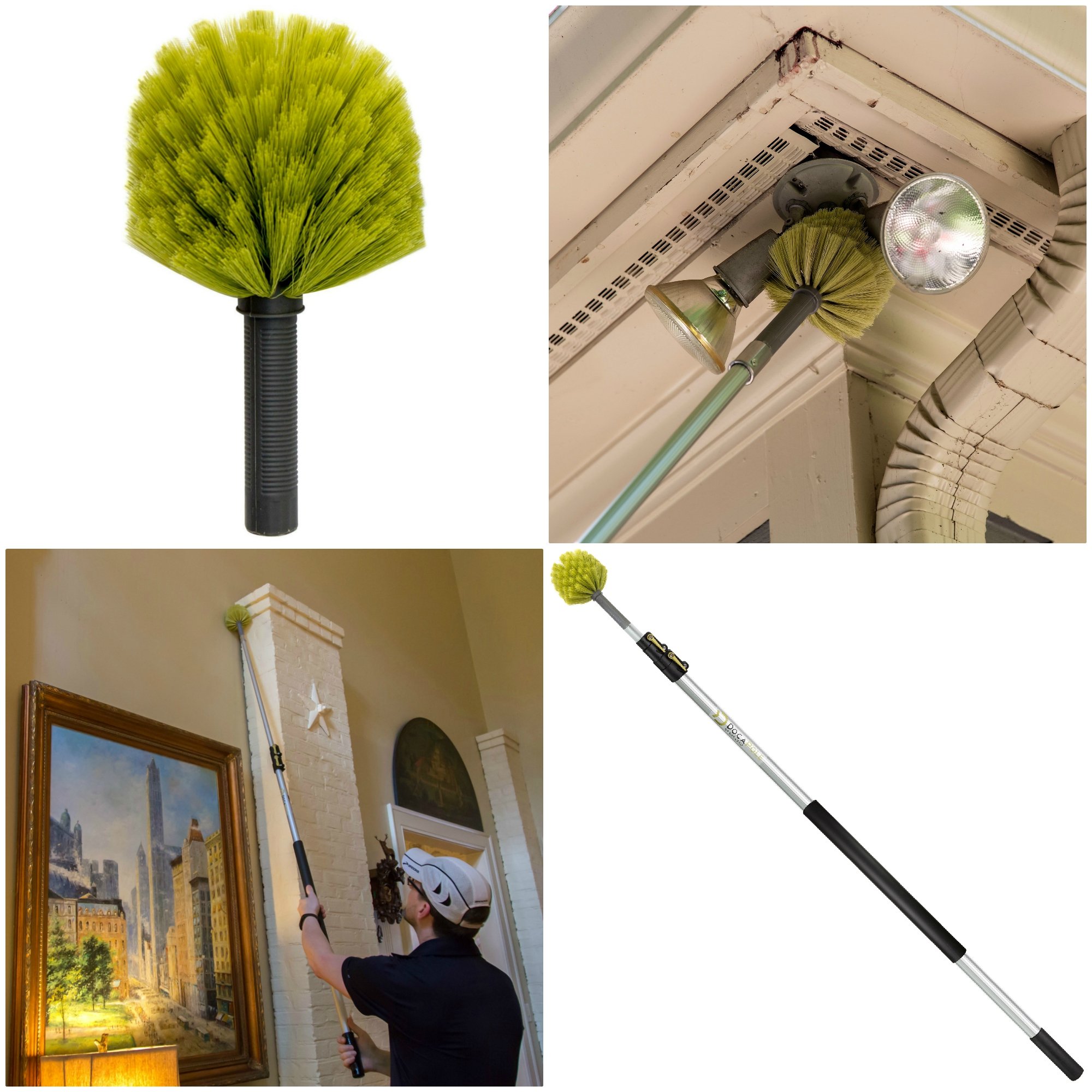 Snapklik.com : DOCAZOO Cleaning Kit W/ 5-12ft To 20 Ft Extendable ...