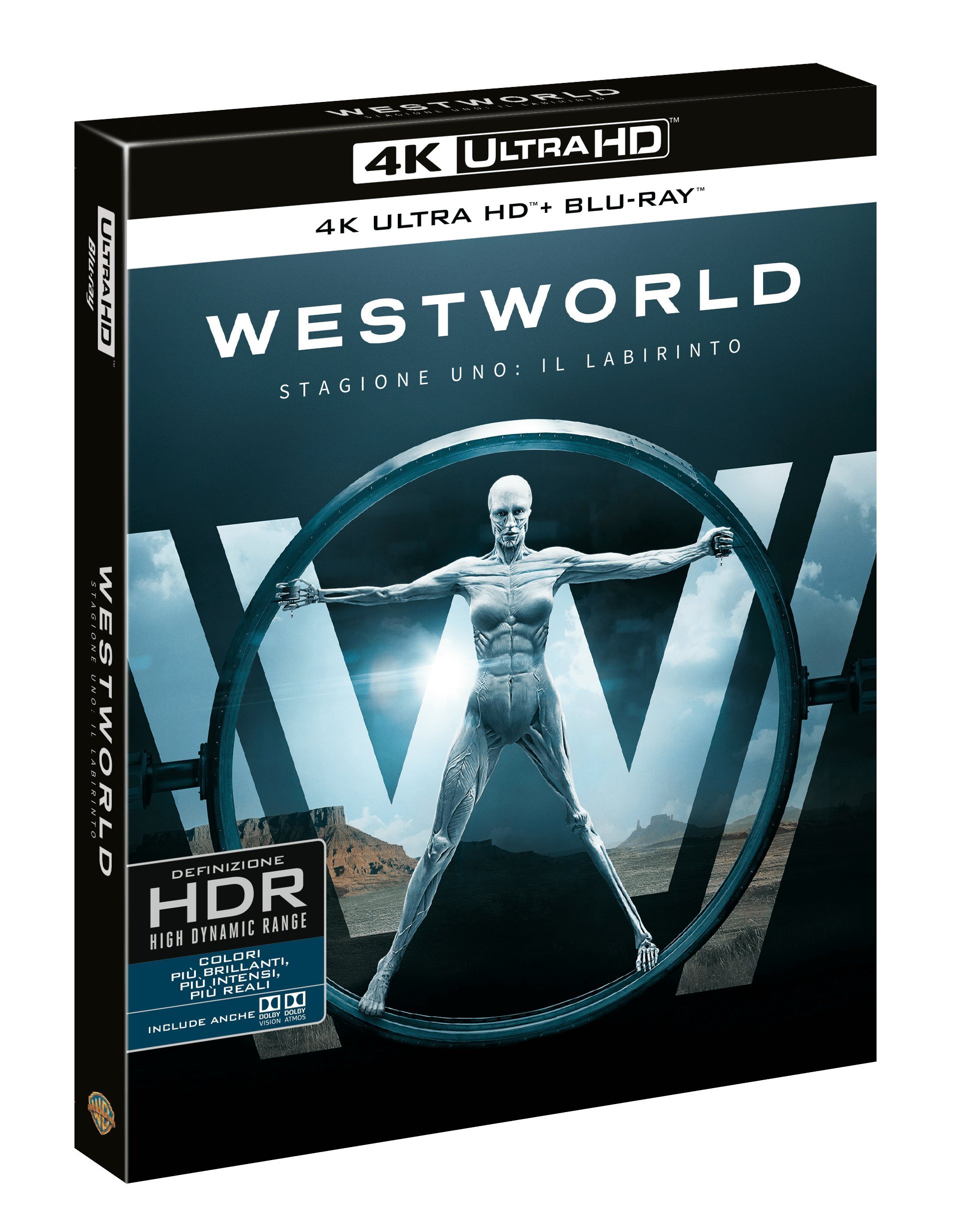 Westworld - Stagione 01 (3 4K Ultra Hd+3 Blu Ray) (1 Blu-ray): Amazon ...