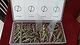 ABN Spring-Loaded Lynch Pin 50-Piece Assortment Kit – L Pin Fastener ...