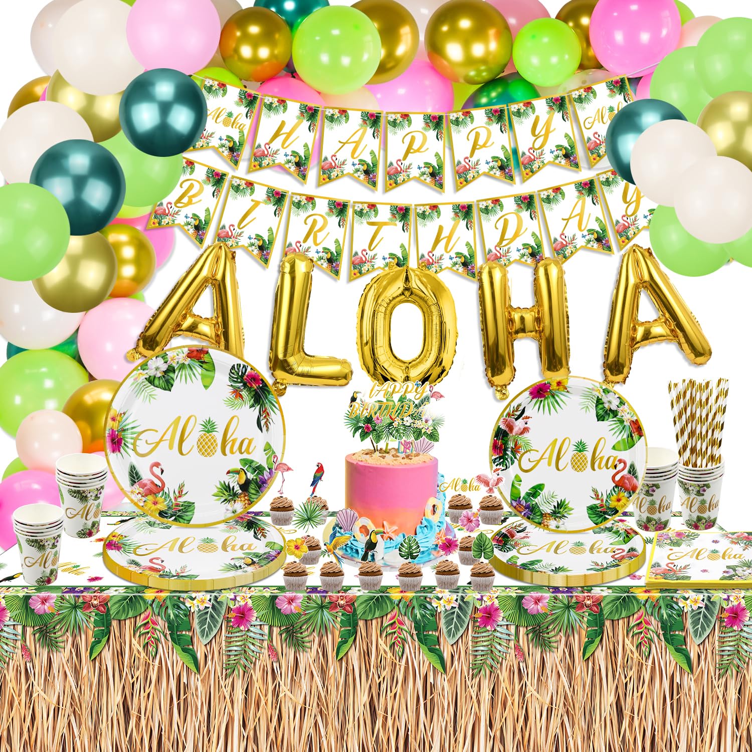 Hawaiian Luau Party Decorations