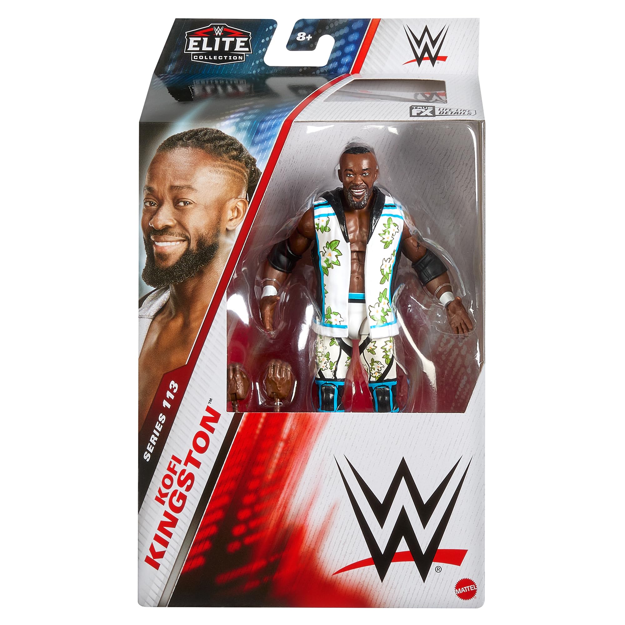 Amazon.com: Kofi Kingston - WWE Elite 113 Toy Wrestling Action Figure : Toys & Games