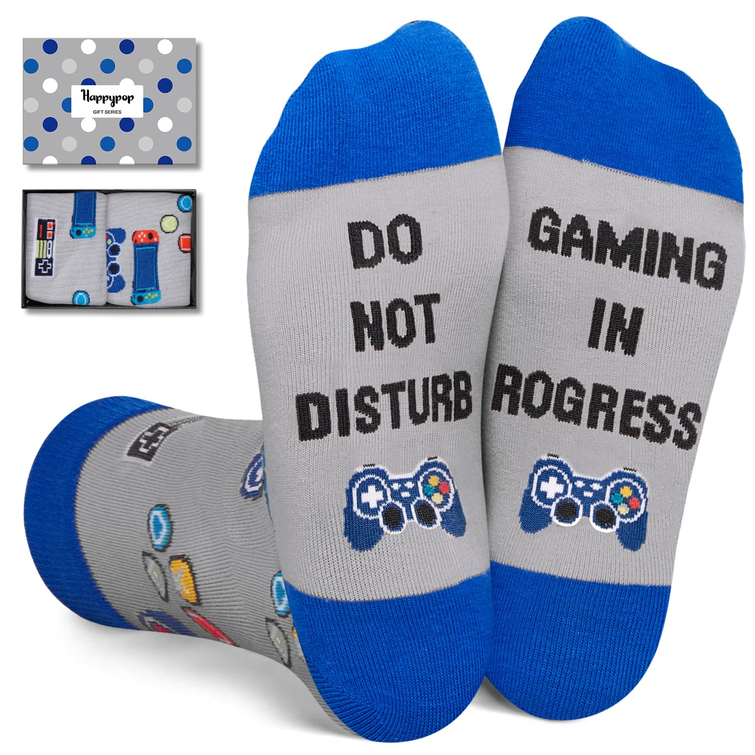 Amazon.com: Gamer Gifts for Teen Boys - Funny Gaming Socks For Teen ...