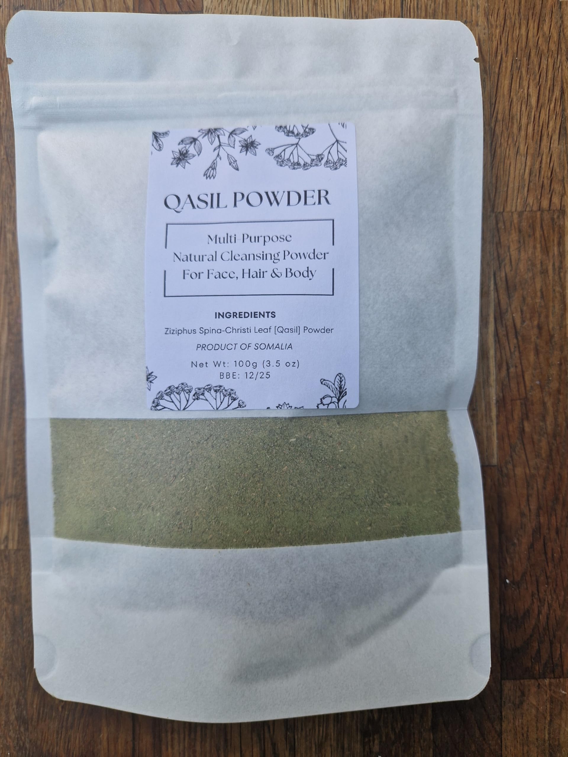 100 G Nutrition Qasil Powder Somalia Face Masks Beauty Secret ...