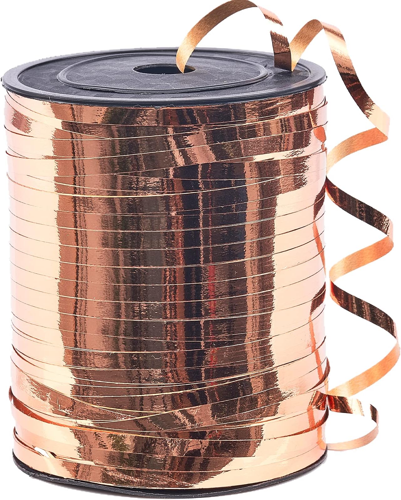 Amazon.com: Aysekone 500 Yards Rose Gold Curling Ribbon Roll – Metallic ...