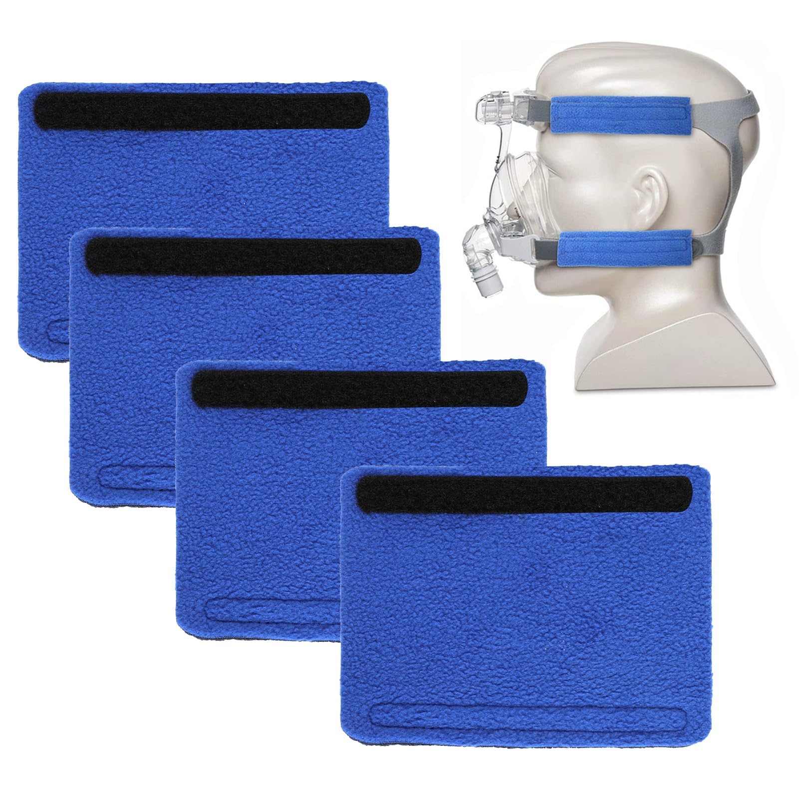 CPAP Mask Liners - 4 Pack CPAP Strap Cushions Headgear Mask Pads, Soft ...