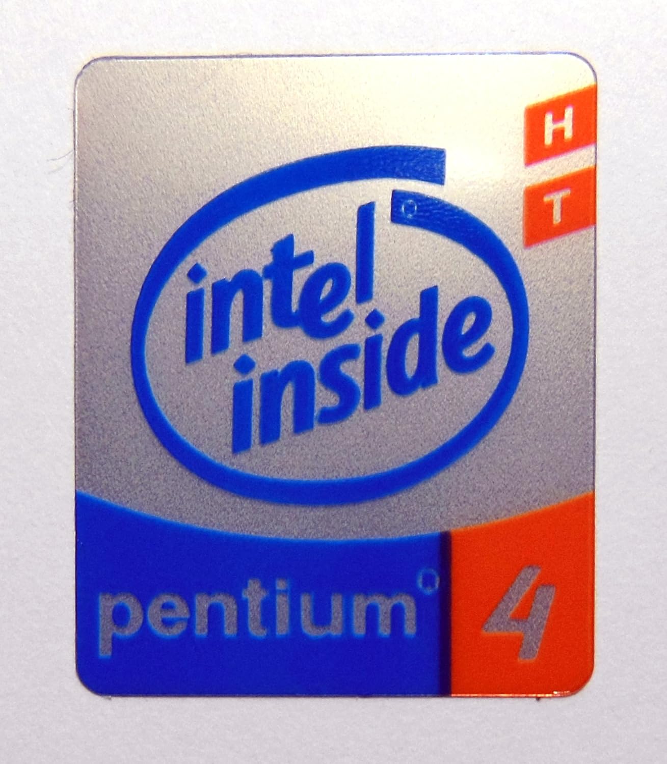 Amazon.com: Original Intel Inside Pentium 4HT Sticker 19 x 24mm [64 ...
