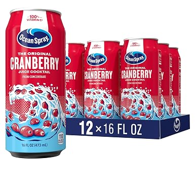 Amazon.com : Ocean Spray® Cranberry Juice Cocktail Juice Drink, 16oz ...