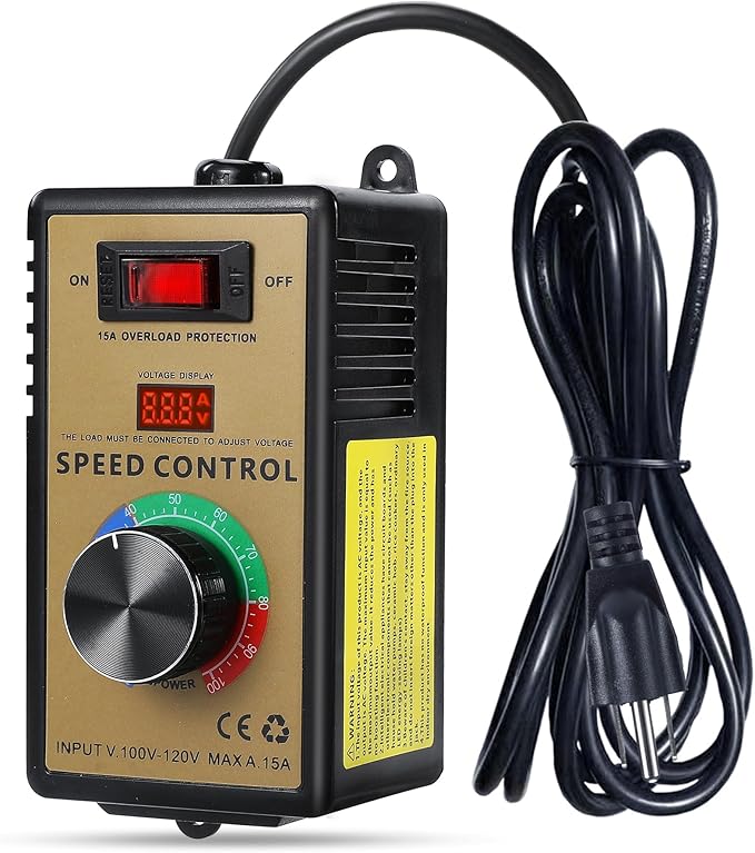 Amazon.com : BOSYTRO Fan Speed Controller, AC Motor Speed Controller ...