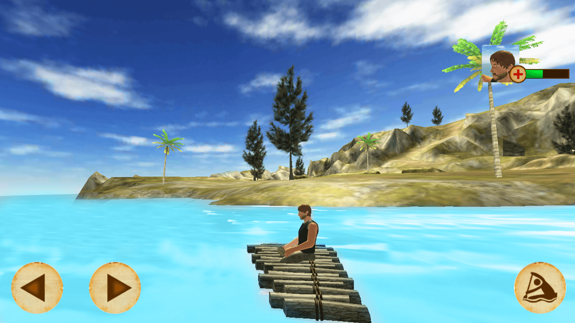 Island Escape Raft Survival Simulator Sea Shark Attack Adventure Games ...