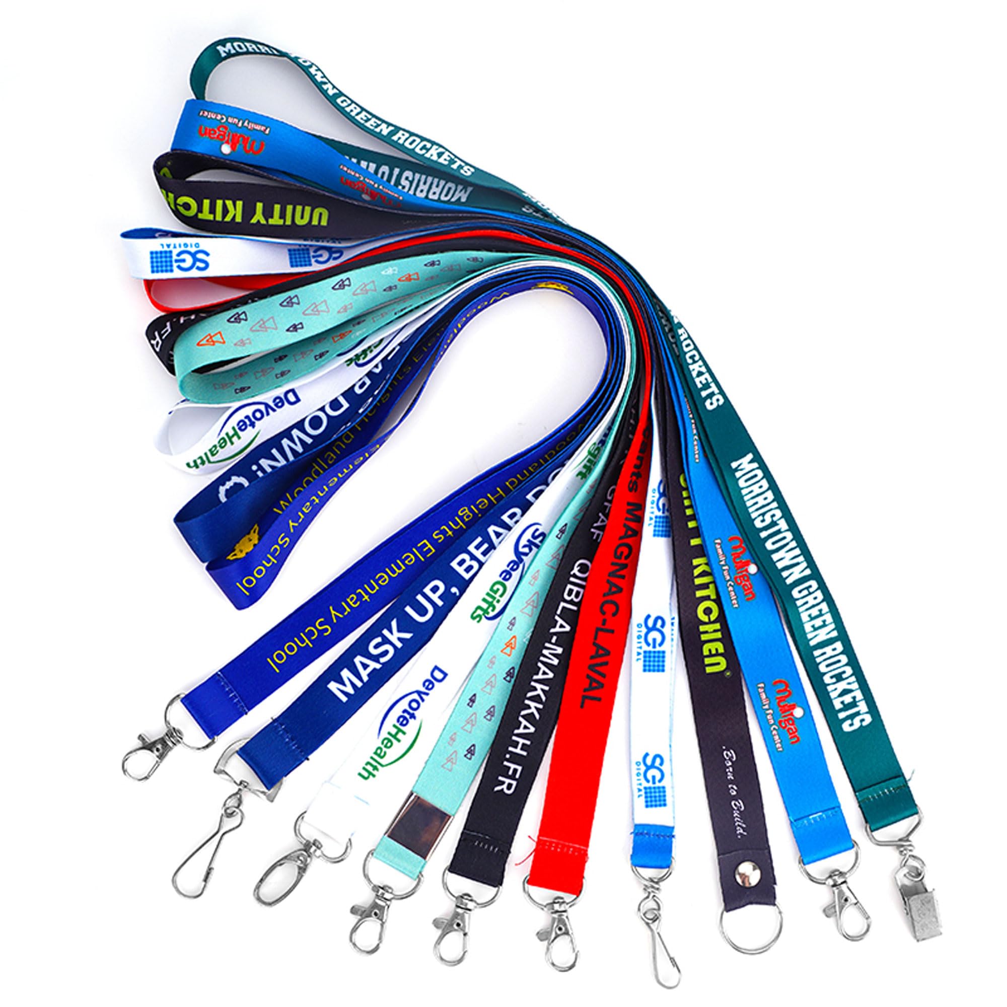 Amazon.com: Harborway Custom Lanyard personalized lanyards Neck Straps ...