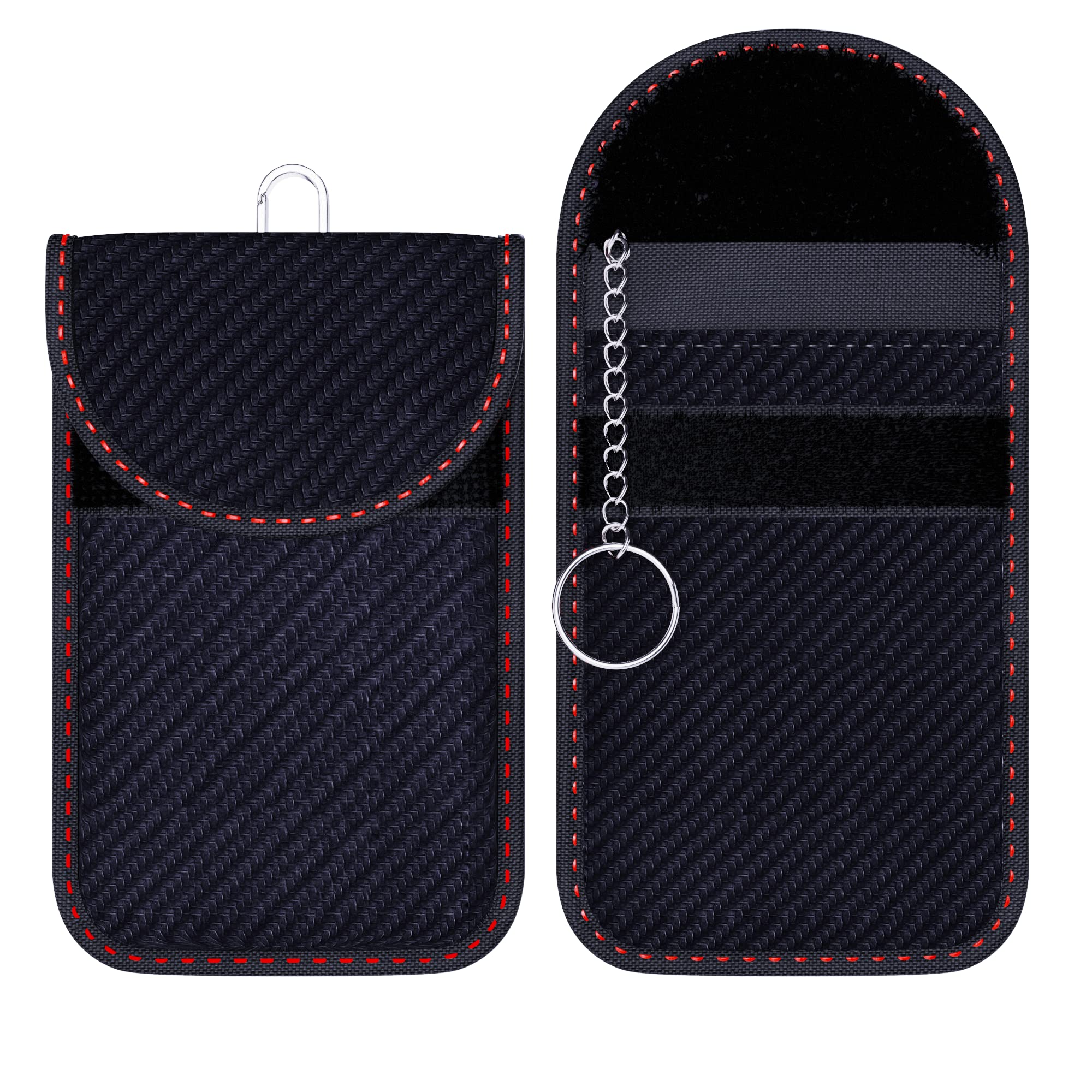 2-Pack AME Bespoke Faraday Pouch for Car Keys | RFID Blocking | Anti ...