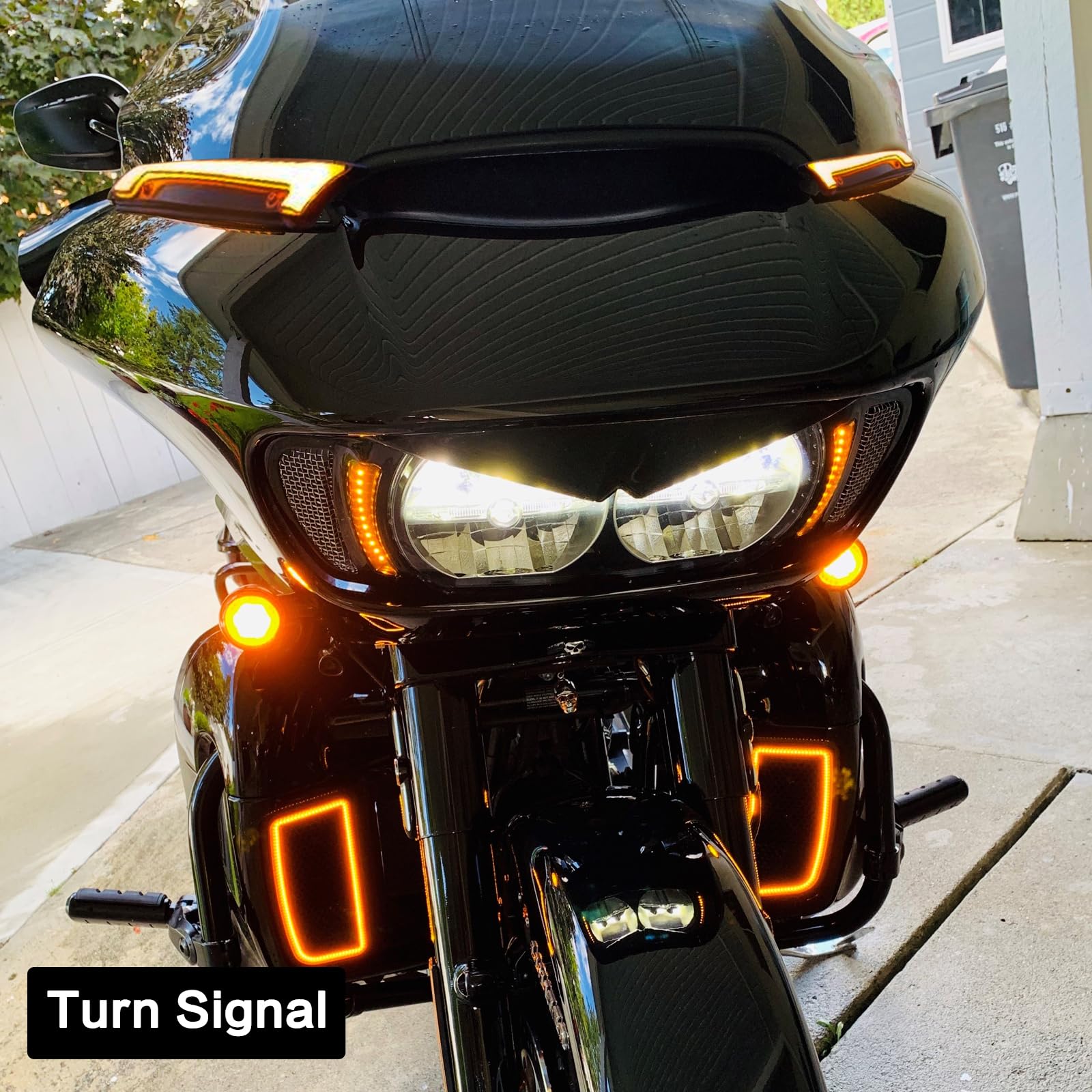 Motorcycle Lighted Windshield Molding Motorcycle Windshield Trim And