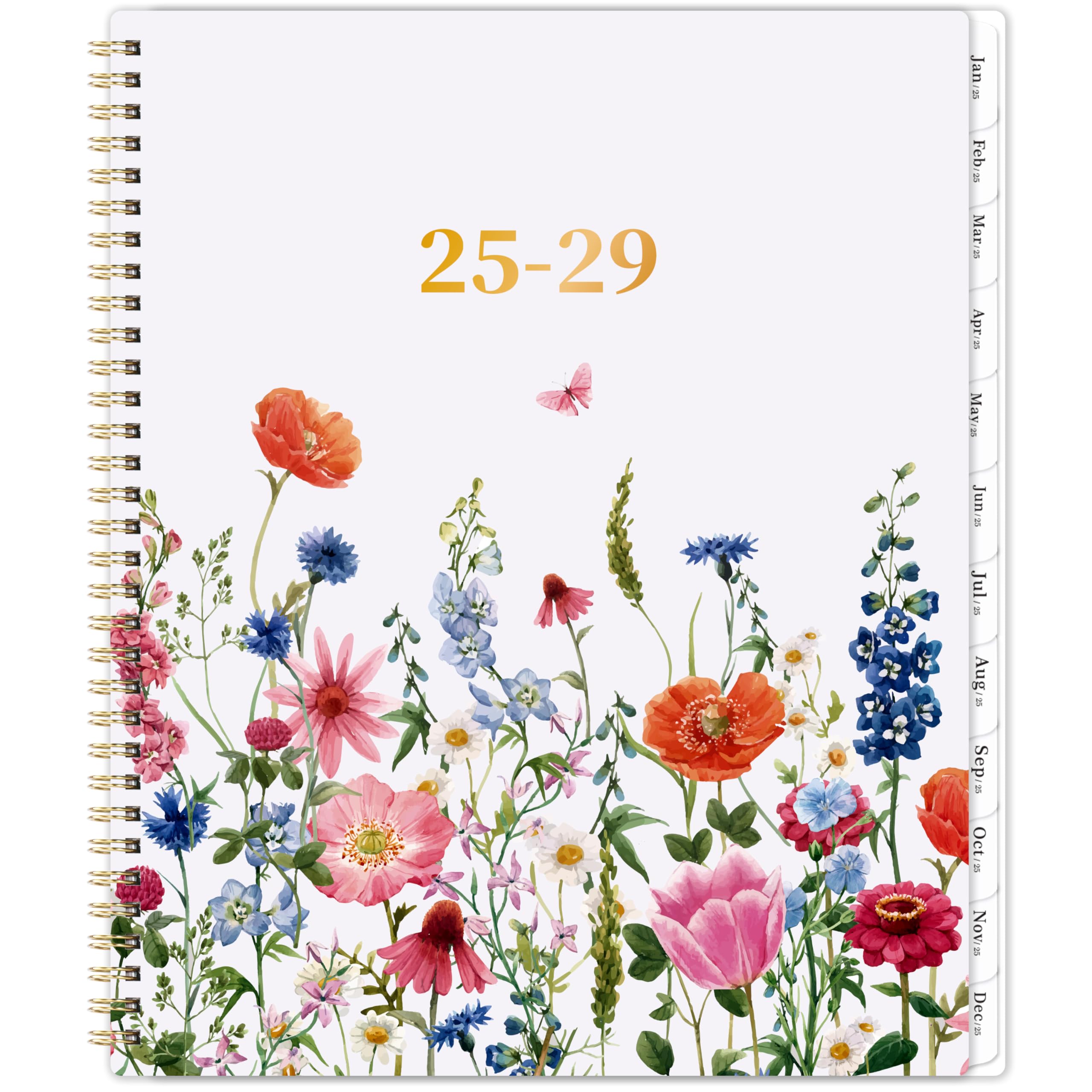Snapklik.com : 2025-2029 Monthly Planner - 5 Year Planner/Calendar ...