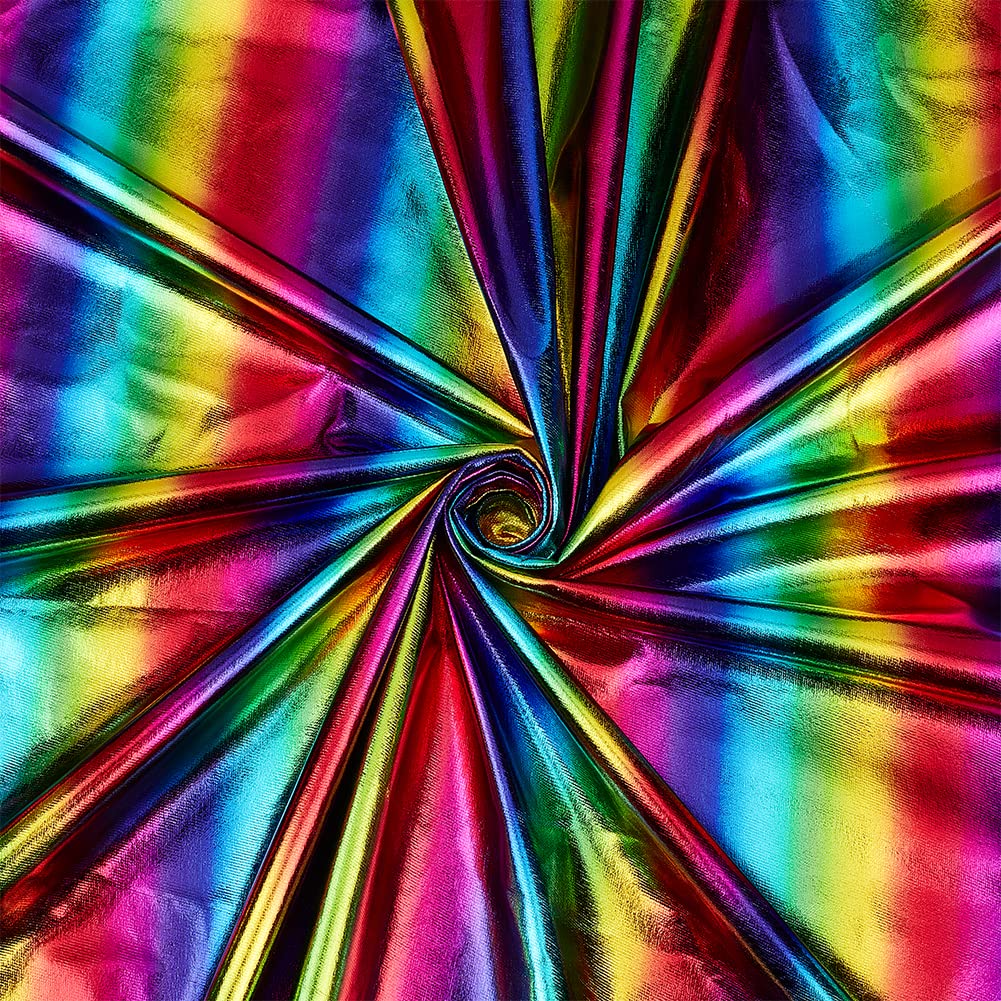 Reflective Fabric For Clothing New Colored Rainbow Reflective Nylon