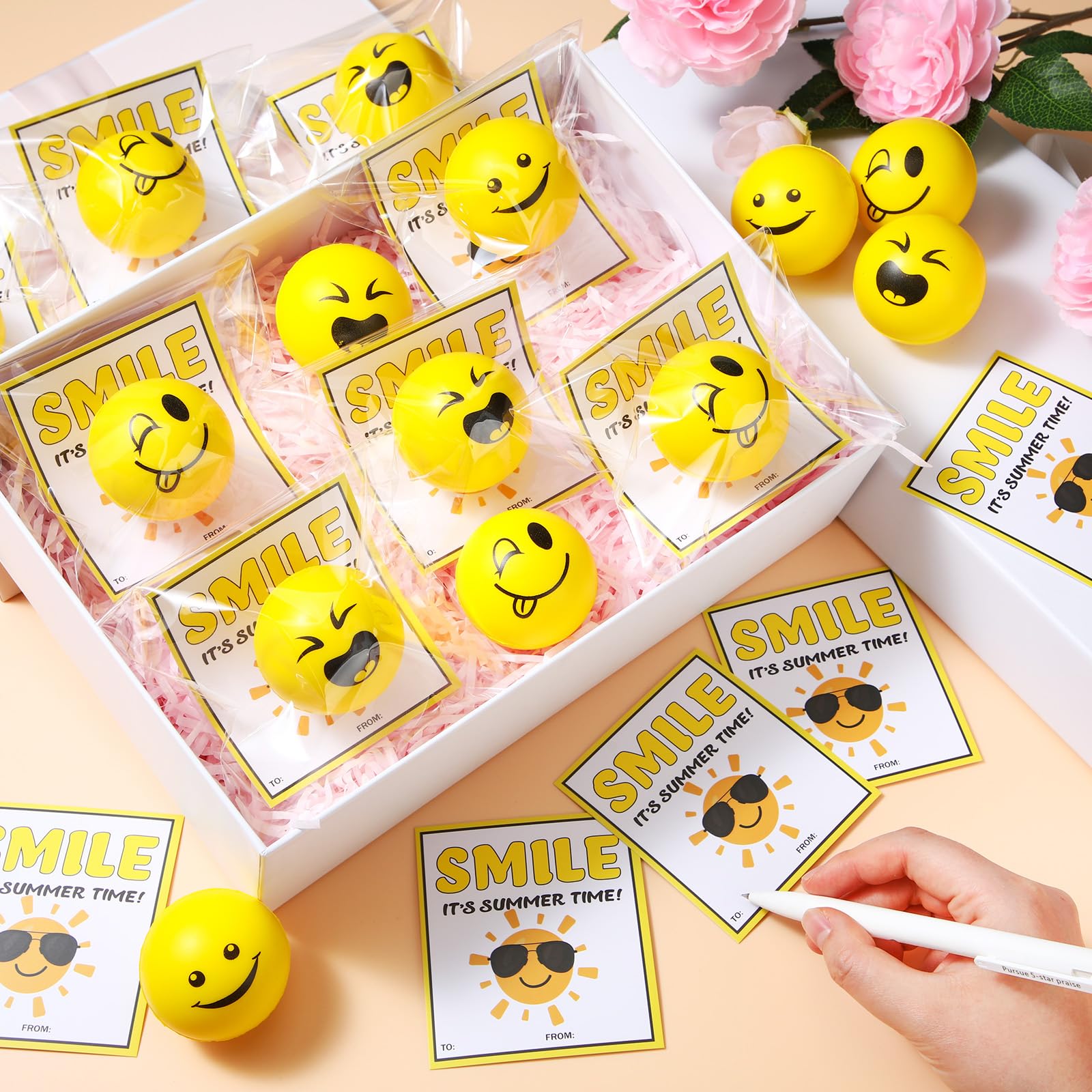 Snapklik.com : Meooeck 24 Pack Stress Balls End Of The Year Gifts For ...