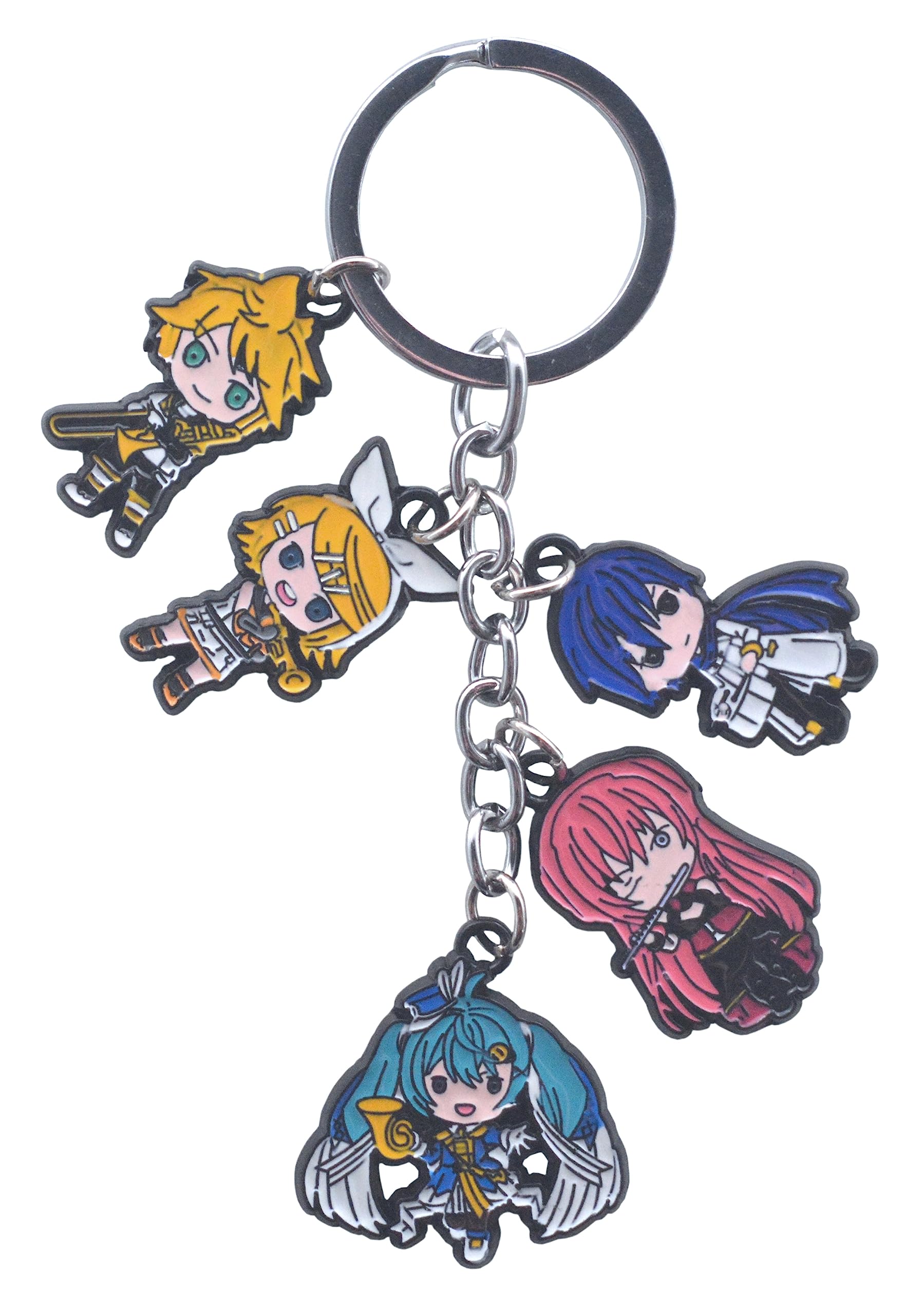 Amasukami Anime characters Kaito keyring Luka keyring Len keyring Rin ...
