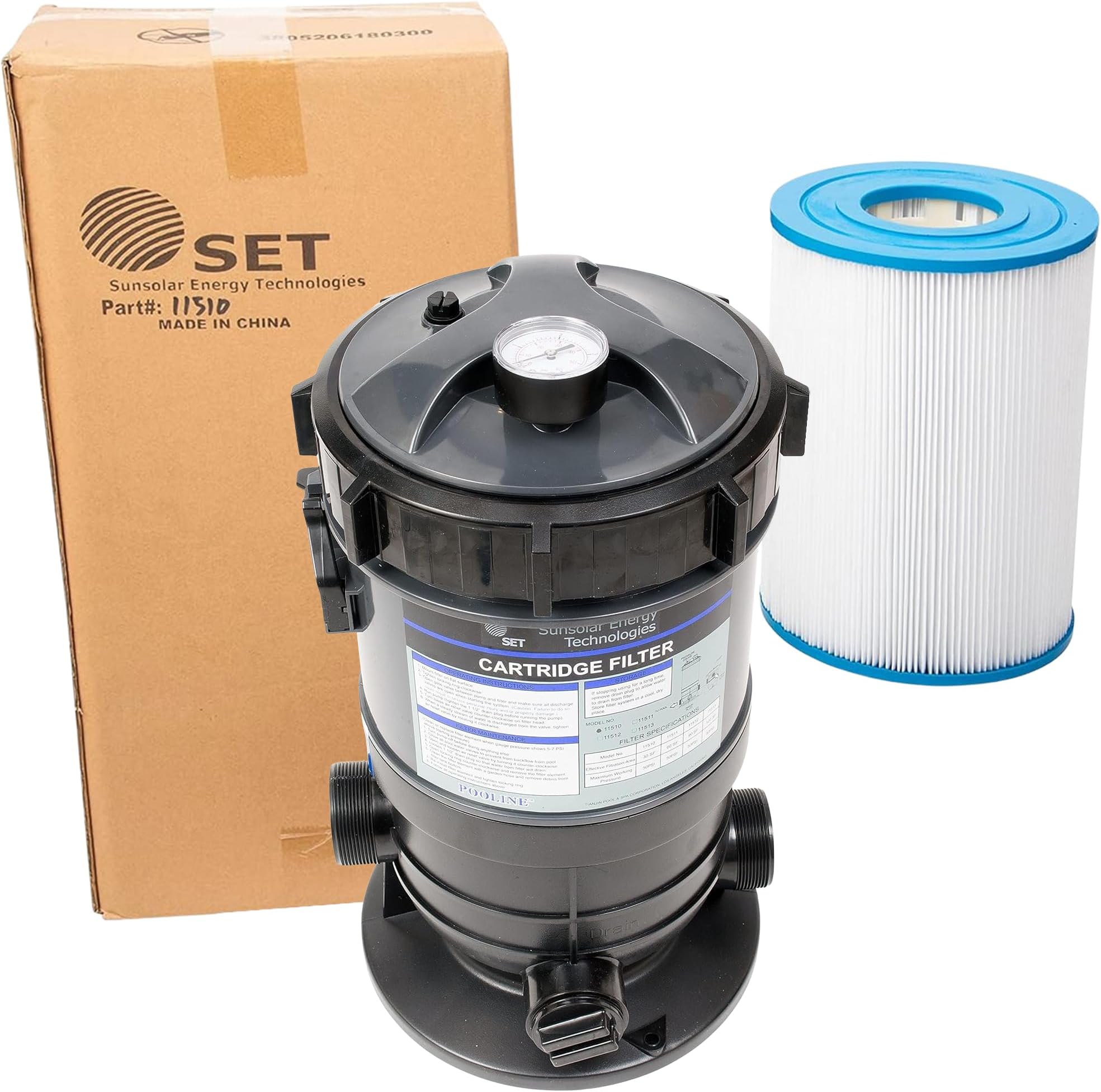 Amazon.com : SET SUNSOLAR ENERGY TECHNOLOGIES Replacement Lid Assembly ...