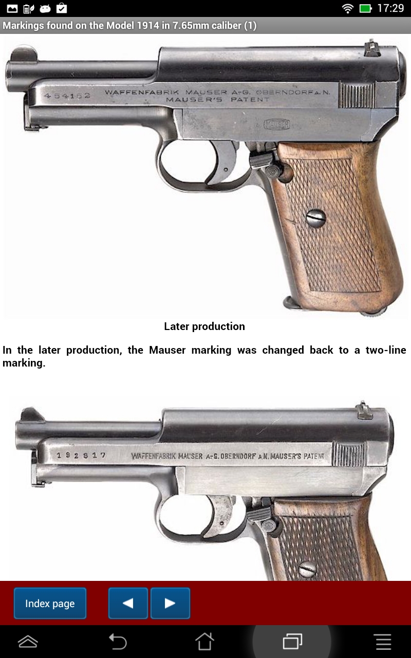 MAUSER PISTOL M1914 EXPLAINED:Amazon.com:Appstore for Android