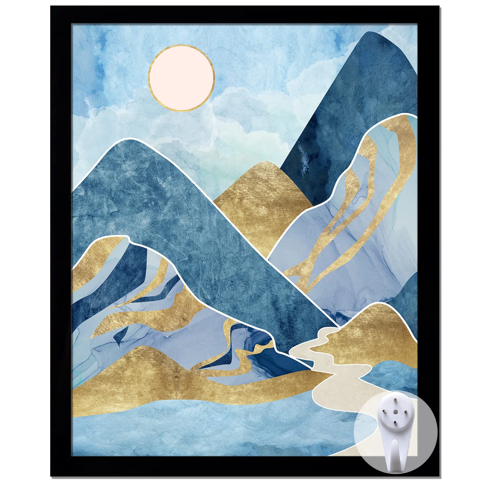 Amazon.com - keibiubu Black Picture Frame, 9x11 Picture Frame for Photo ...