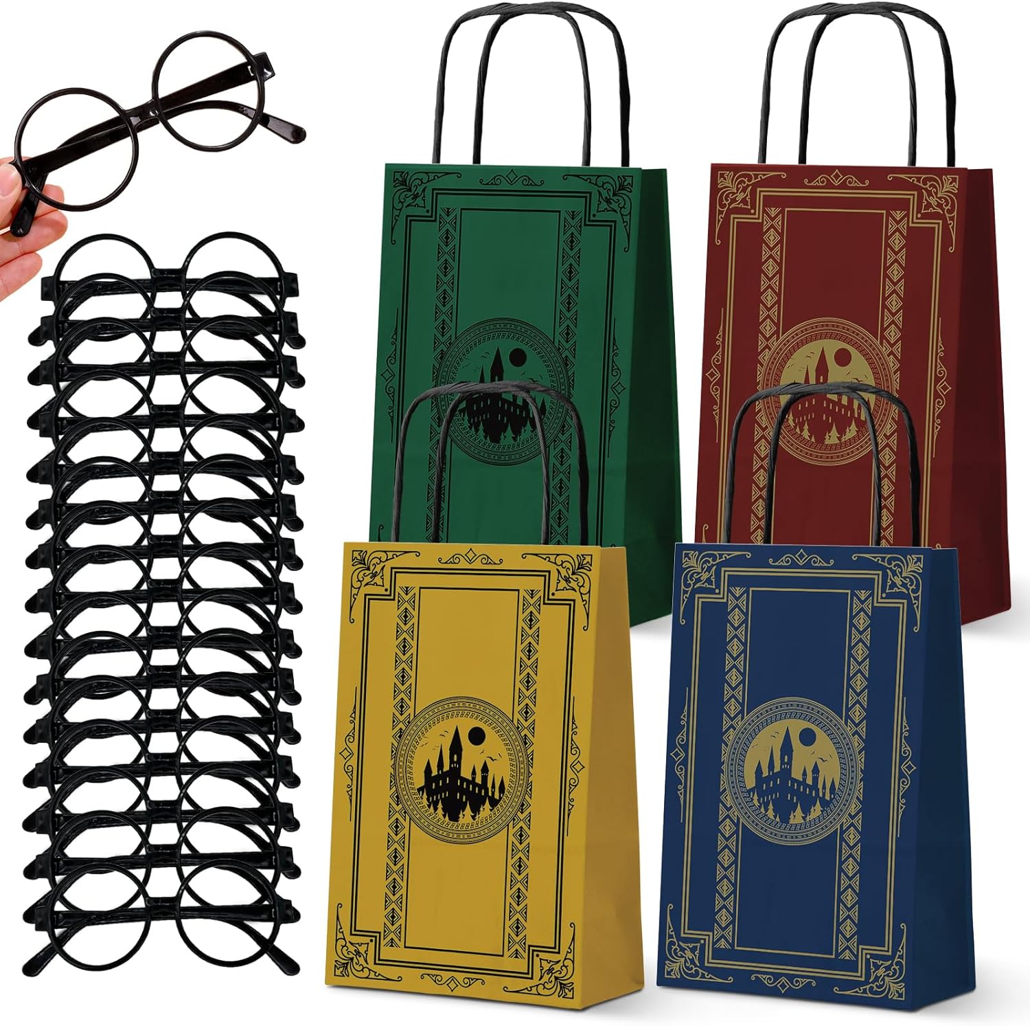 Amazon.com: WEEPA 16 Pcs Magical Wizard Party Decorations Wizard School ...
