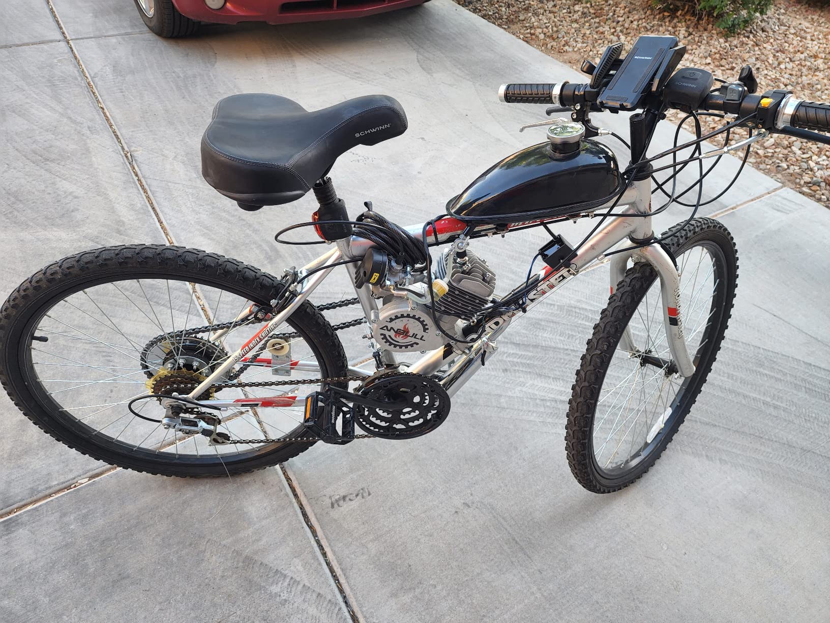 $22/mo - Finance Anbull 80CC Bicycle Engine Kit, Bike Bicycle Motorized ...