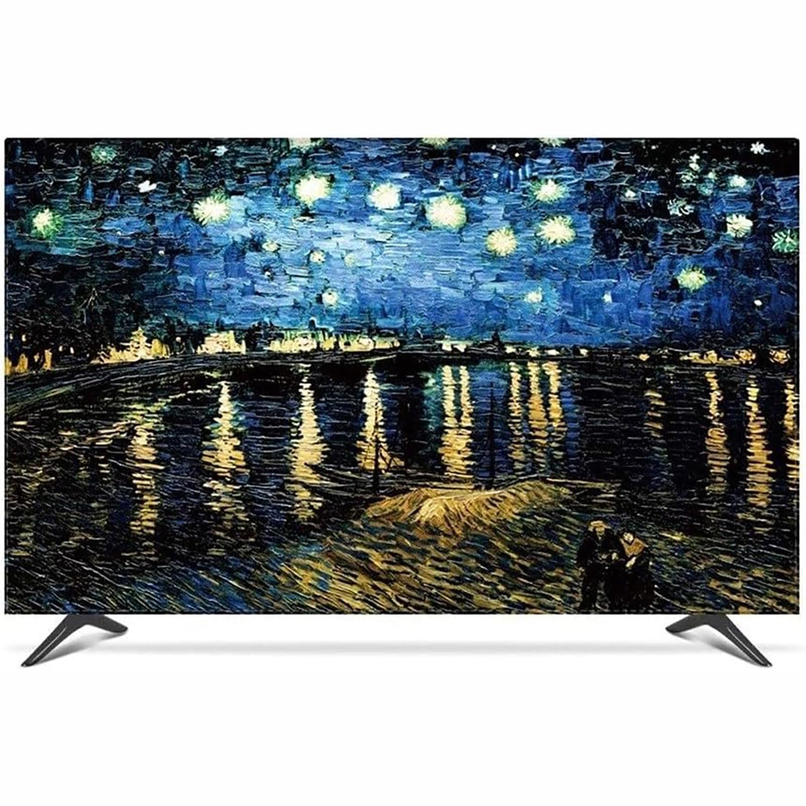 Amazon.com: XIFENG Universal TV Cover Colorful Dustproof TV Screen ...