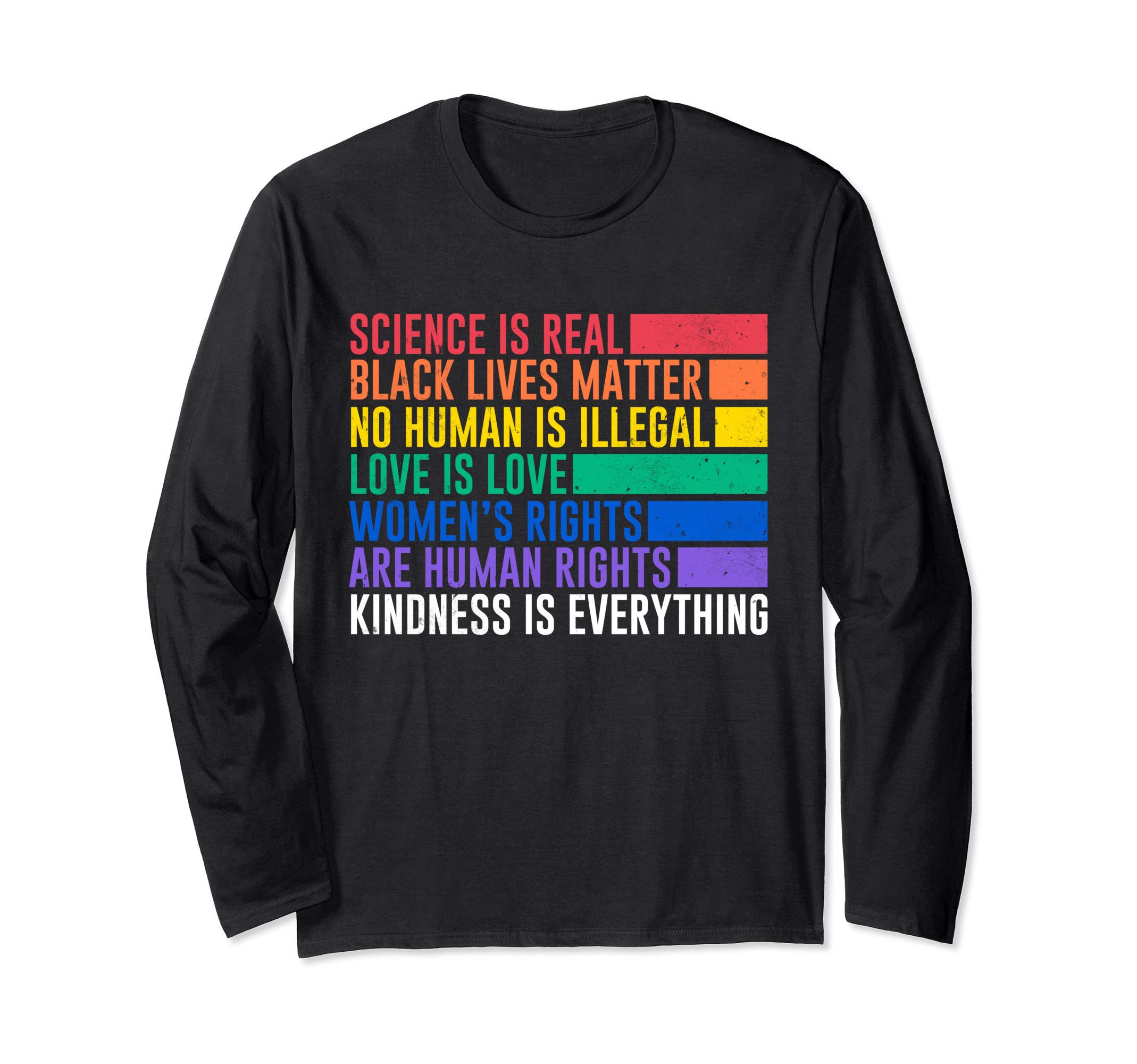 Amazon.com: Science is Real Black Lives Matter Women Rights Kind Gift ...