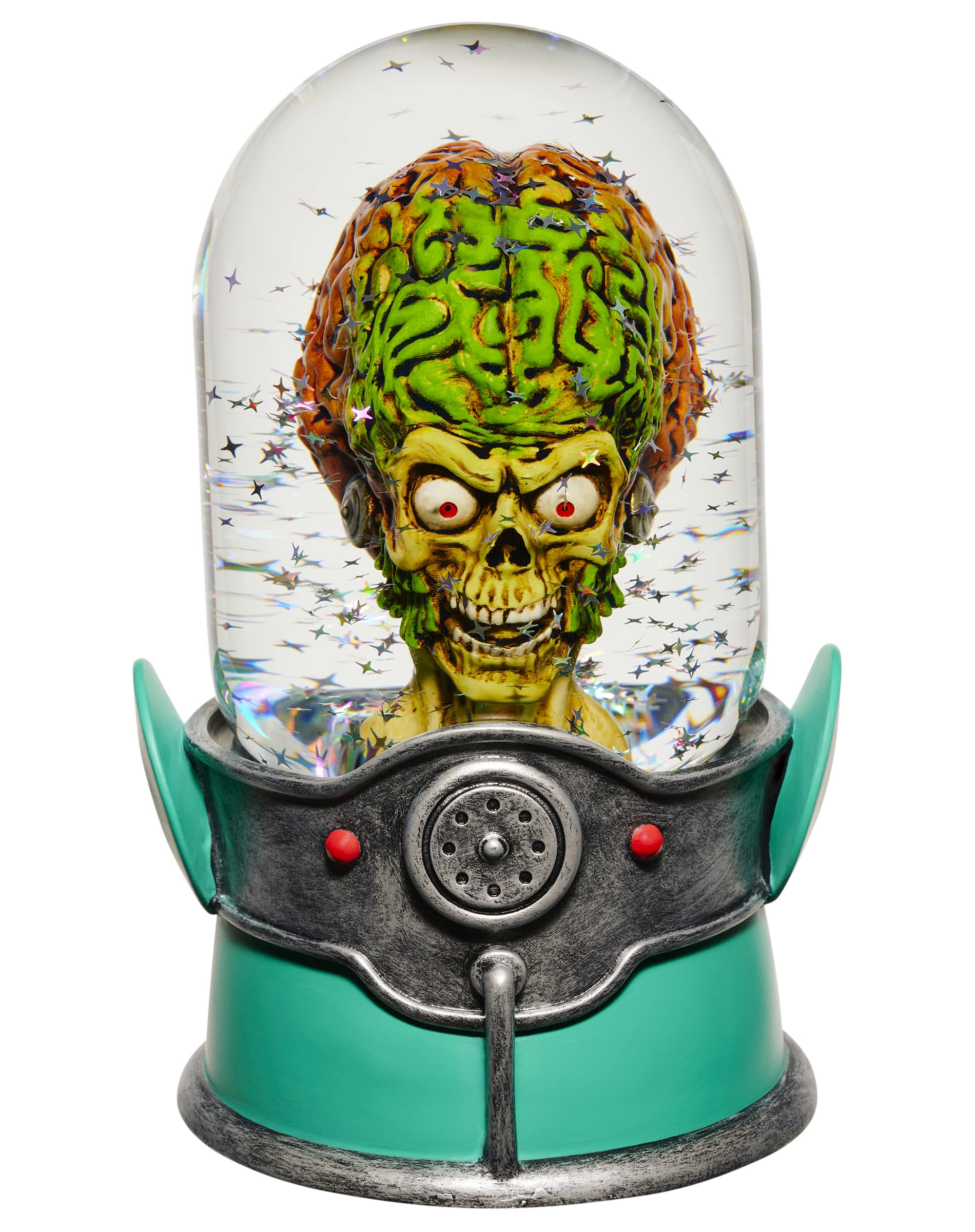 Amazon.com: Spirit Halloween Mars Attacks Martian Snow Globe ...