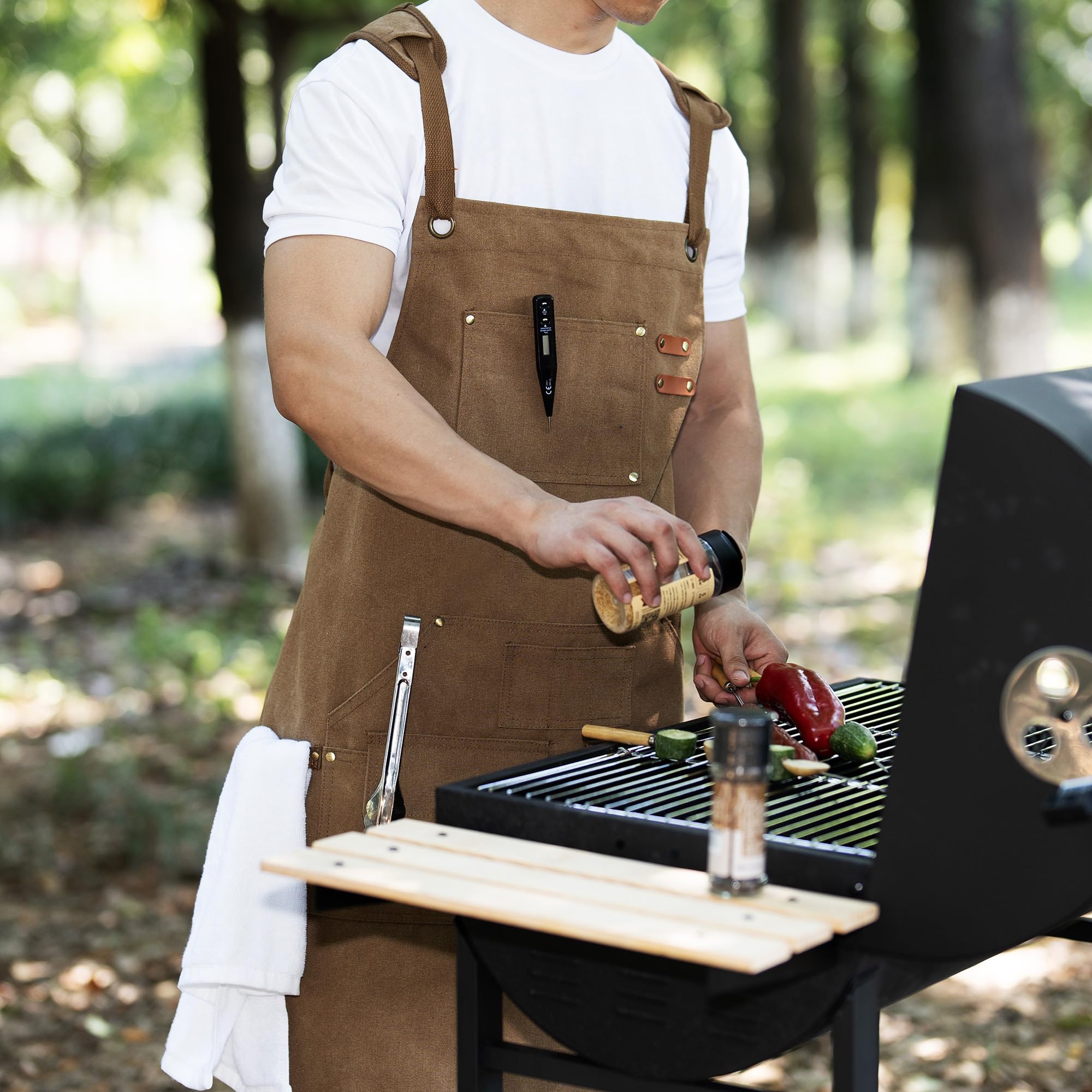 Snapklik.com : Tosewever Work Aprons For Men
