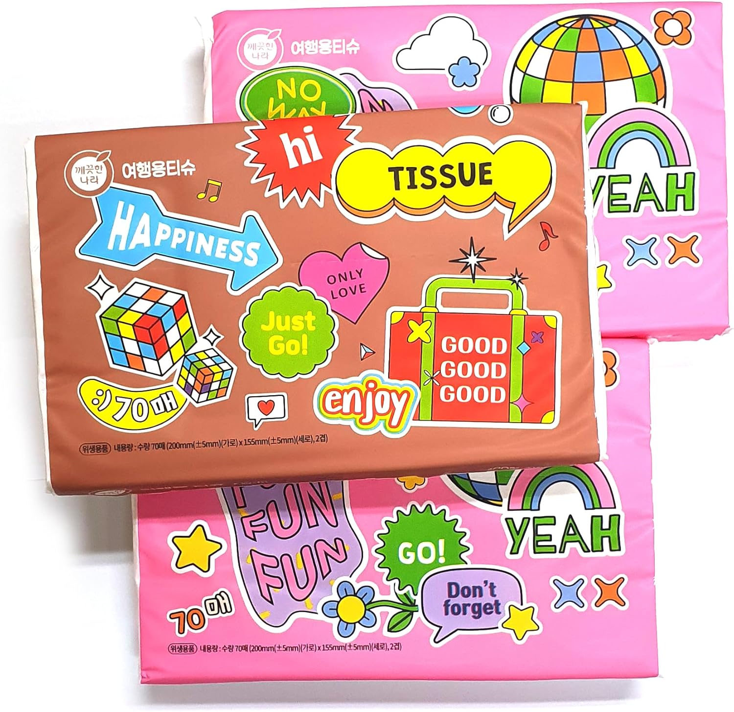 Amazon.com: Sookwang Travel Pocket Tissues, (3 Pack, 210 Tissues Total ...