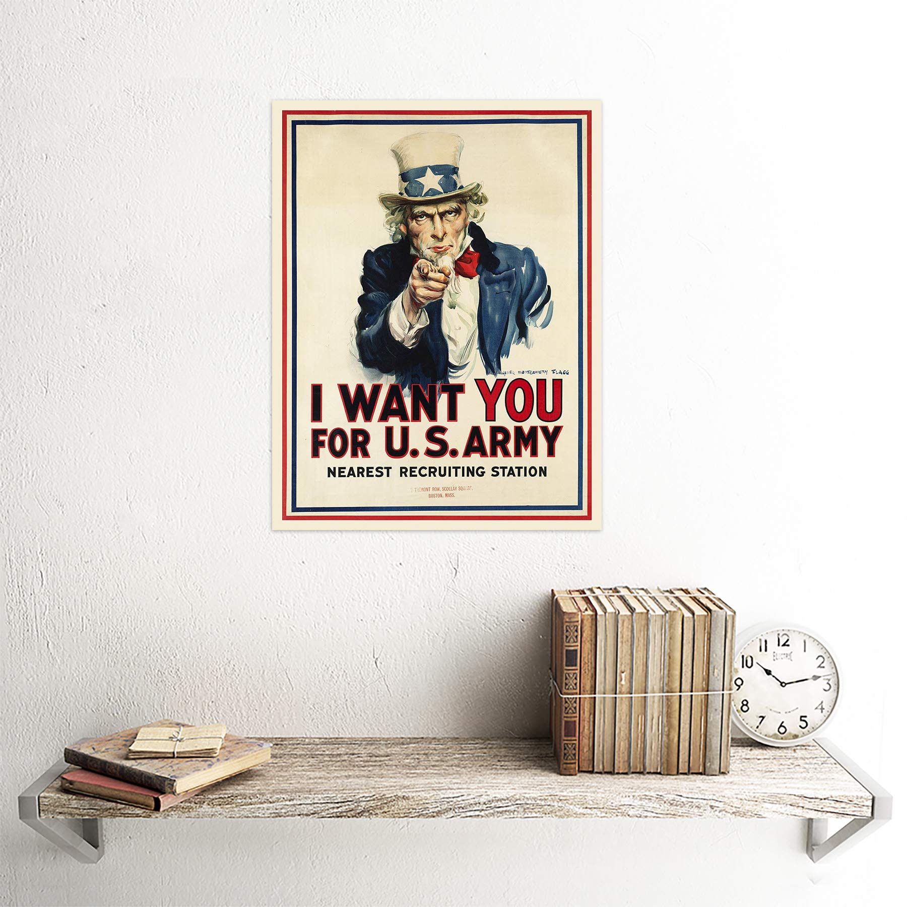 Uncle Sam World War I Propaganda Poster Ww1 Propaganda Uncle Sam World