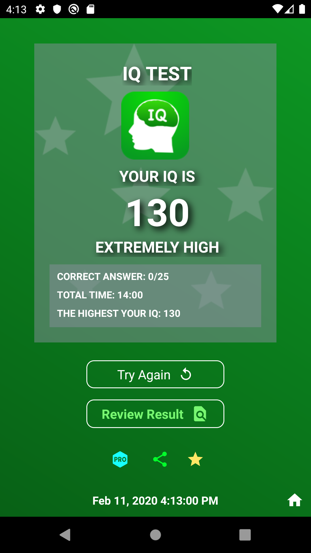 IQ Test - App on Amazon Appstore