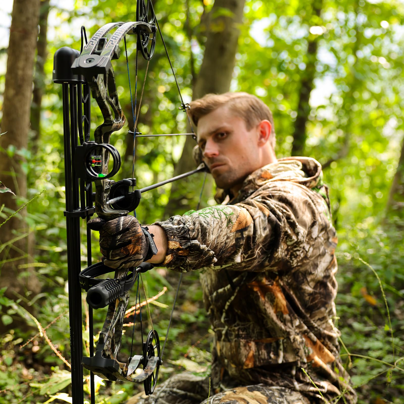 MOTION ZEUS Lightweight Compound Bow Package Fully Adjustable for ...