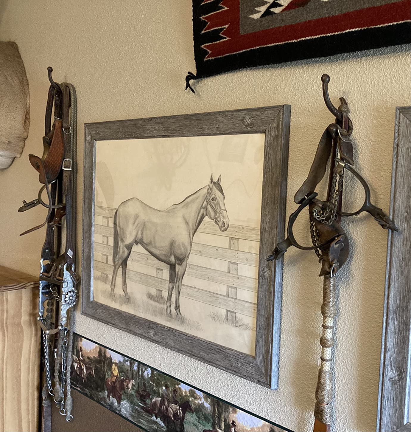 Amazon.com: YMAISS Rustic Brown Cast Iron Hooks,Antique Old Shabby Chic ...