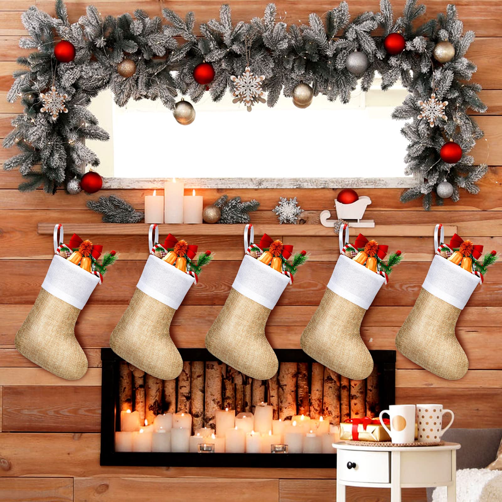 Christmas Stocking Kurt Adler Rudolph The Red Nose Reindeer Santa And ...