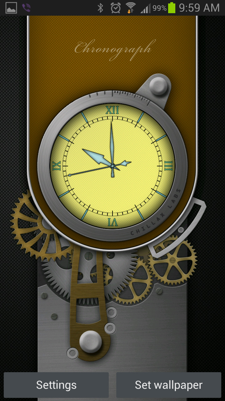 Clockwork HD Live Wallpaper: Carbon Fiber - App on Amazon Appstore
