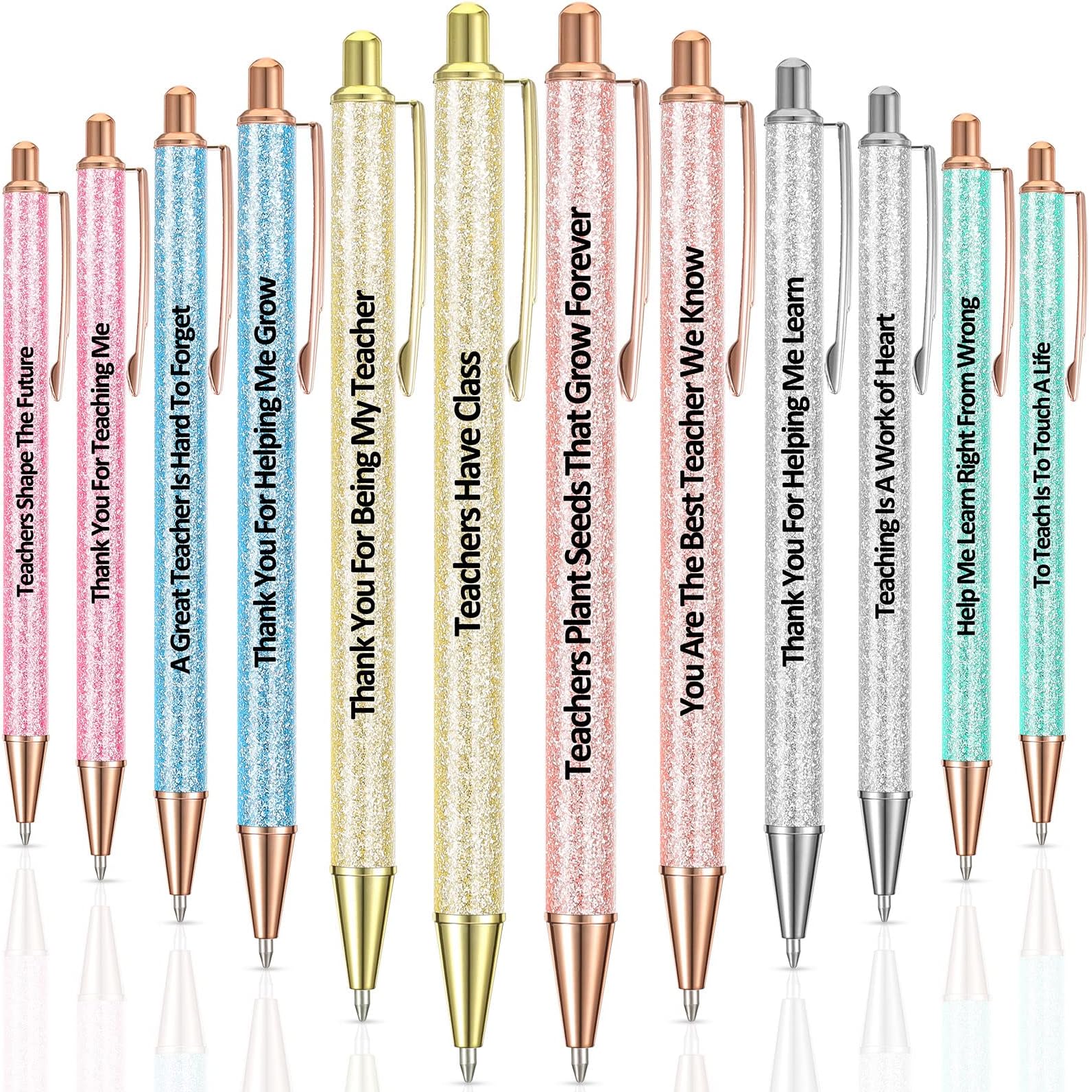 Amazon.com : Jeyiour 12 Pcs funny pens for adults Fancy Inspirational ...