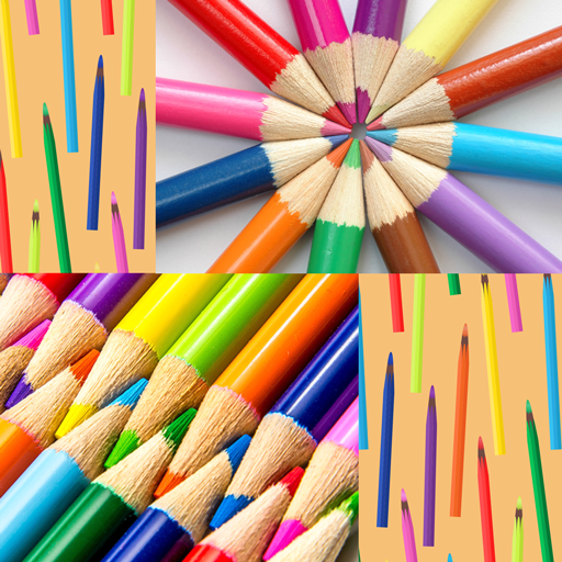 Colored Pencils Collage - App on Amazon Appstore