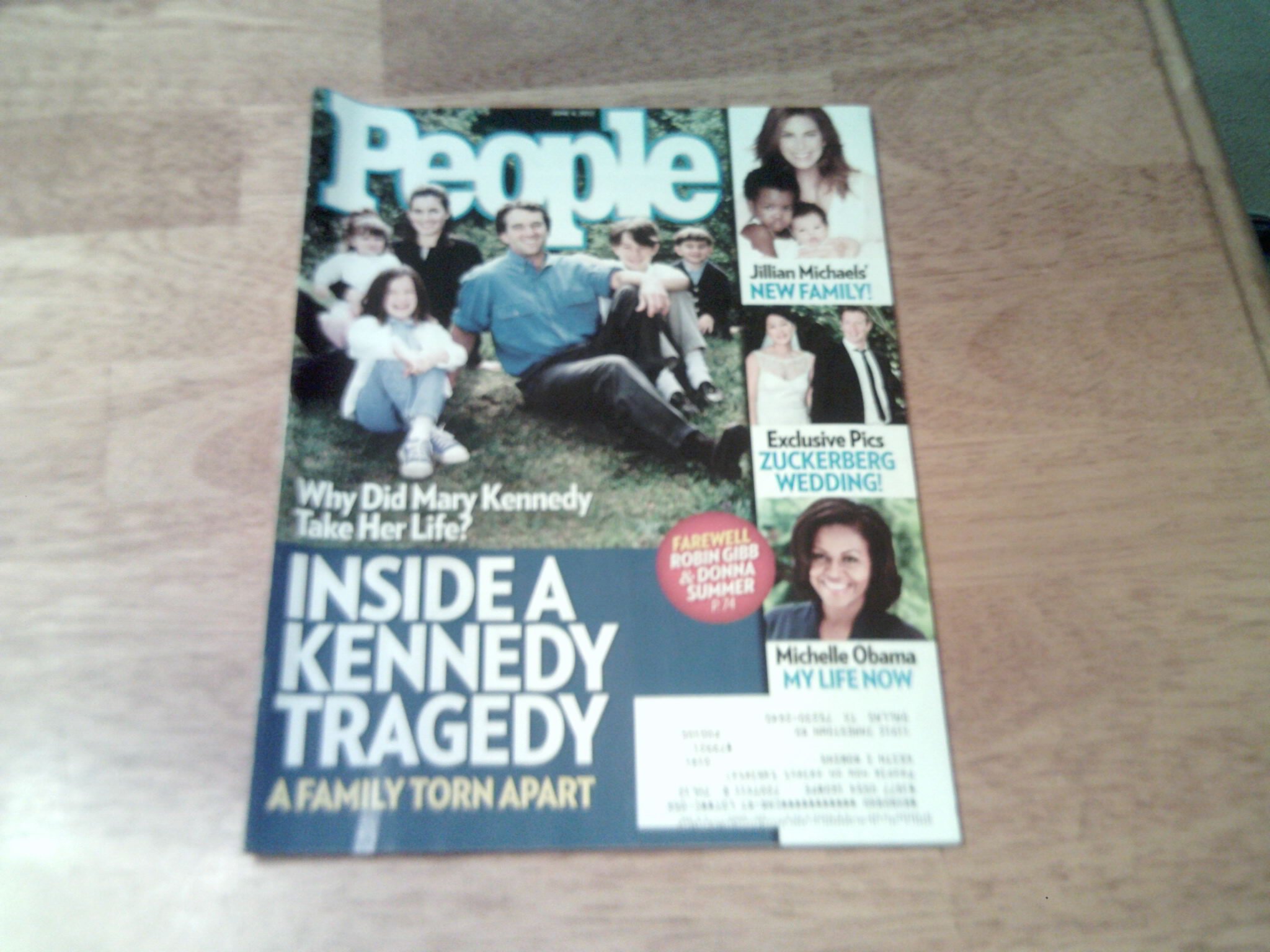 People Magazine Cover 2012