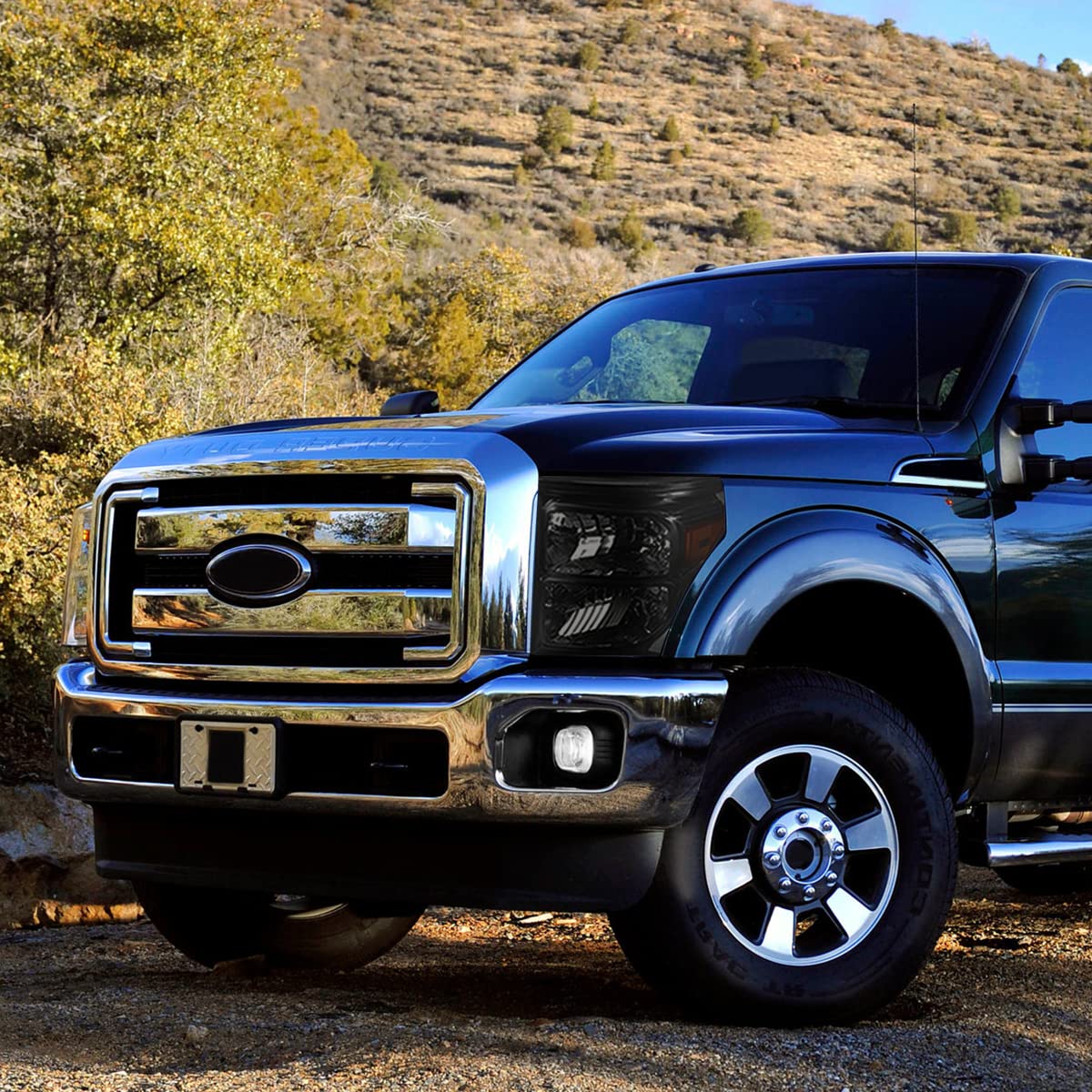 Snapklik.com : PM PERFORMOTOR PMHL-FSUP-1116-OH-SA Smoked Housing Amber ...