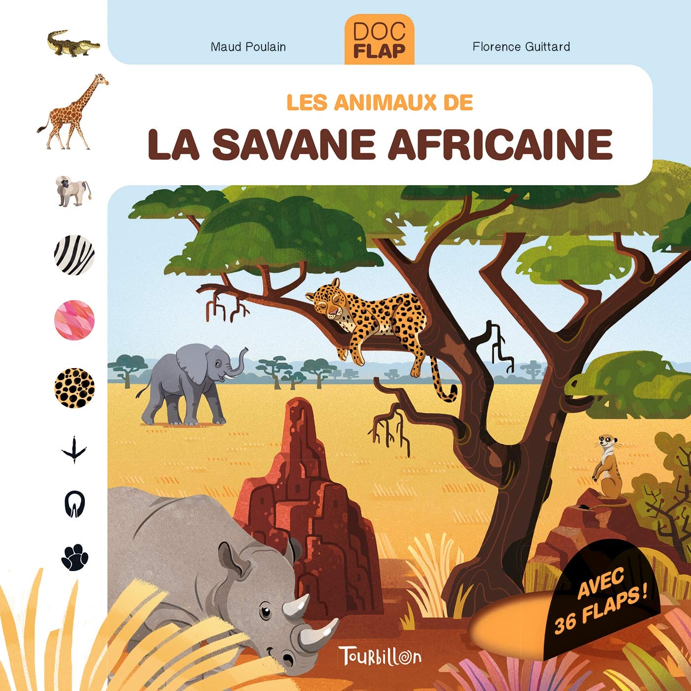 Amazon.com: Les animaux de la savane africaine: 9791027606269: Guittard ...