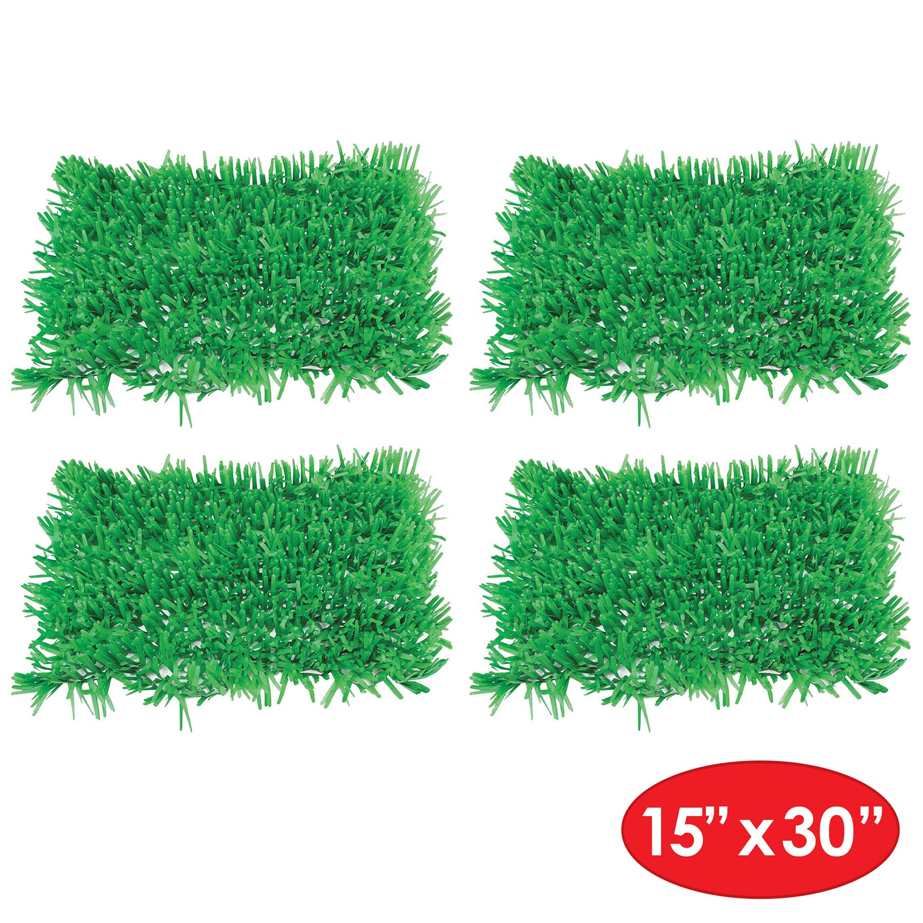 Snapklik.com : Packaged Tissue Grass Mats Party Decoration Pack Of 4