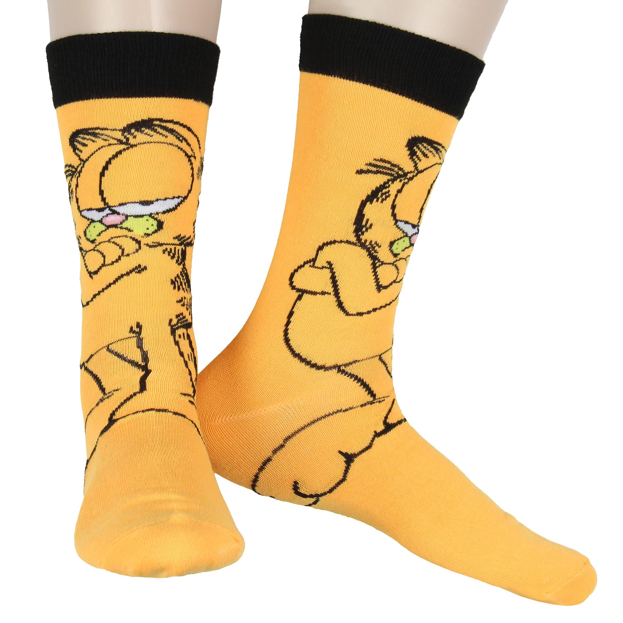 Amazon.com: Garfield Socks Nickelodeon Garfield Comics Casual Novelty ...