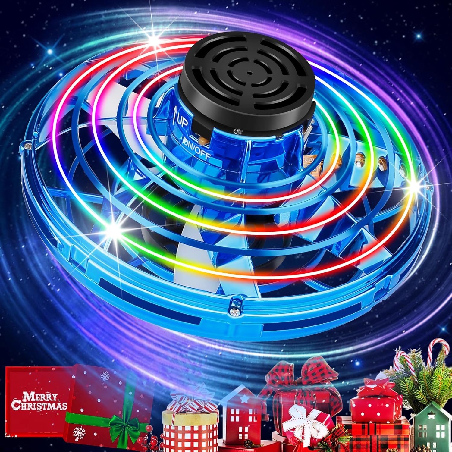 Amazon.com: Vantexi Flying Fidget Spinner,Mini UFO Toy Drone for Boys ...