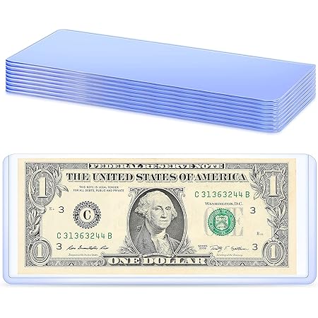 Amazon.com : Acrylic Dollar Bill Display Frame: Dollar Bill Holder 2 ...